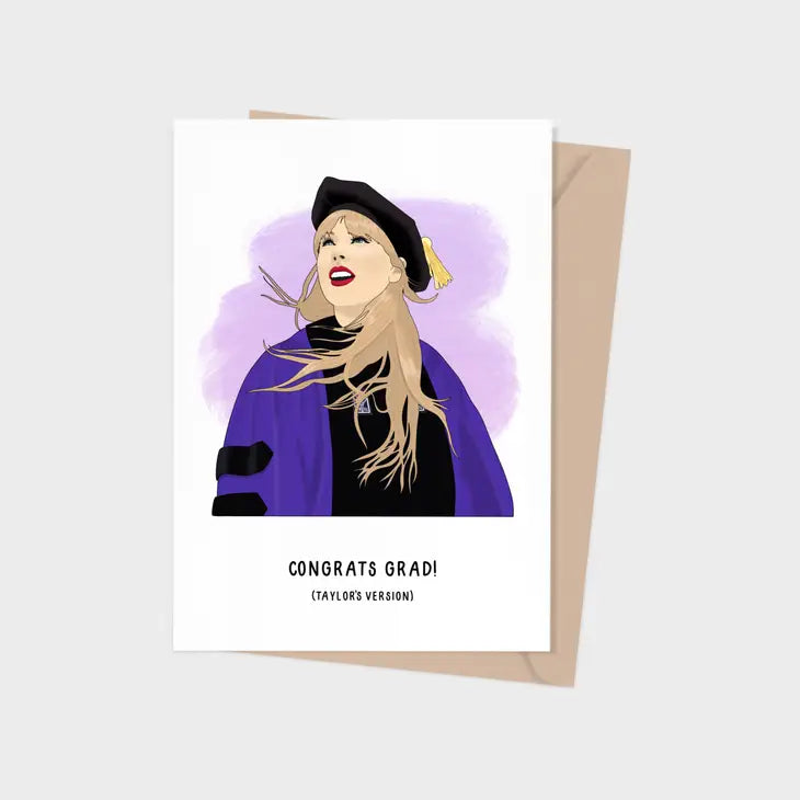 Taylor Swift Graduation Card – Deaf Man Vinyl