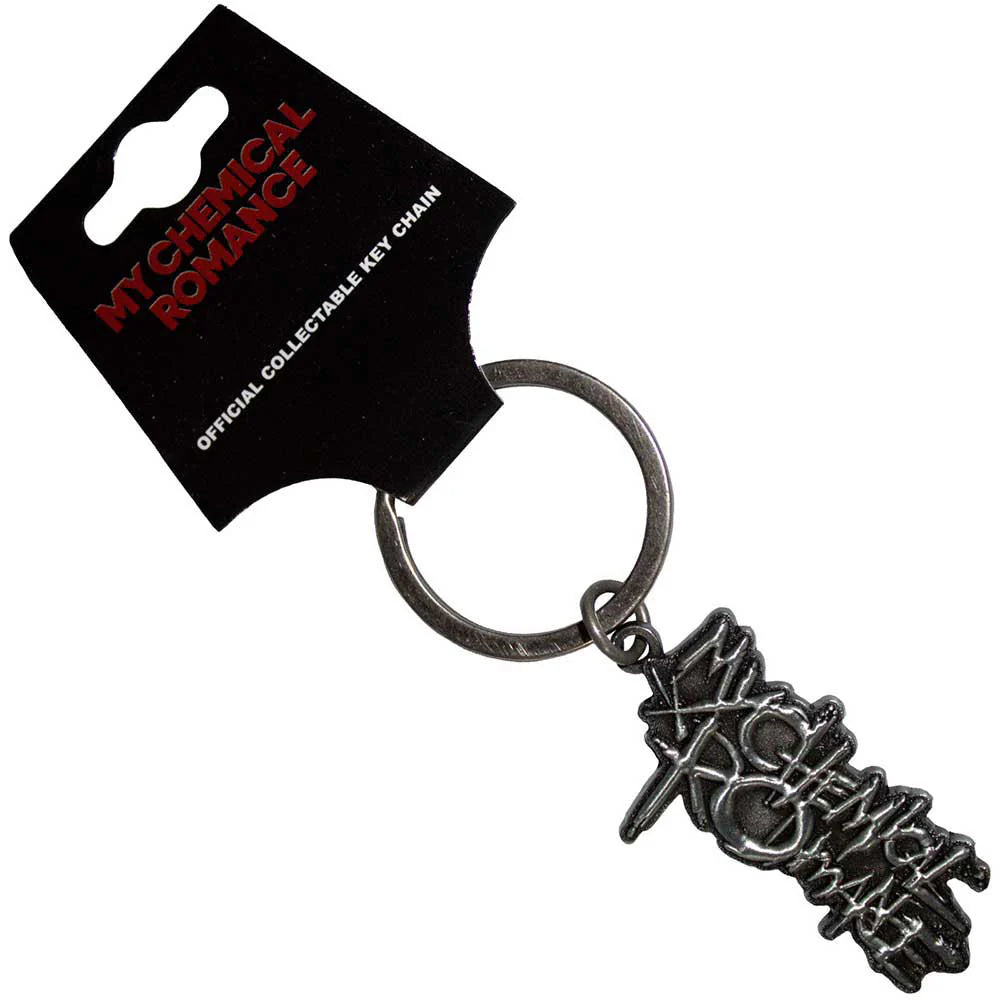 My Chemical Romance Logo Keychain – Deaf Man Vinyl