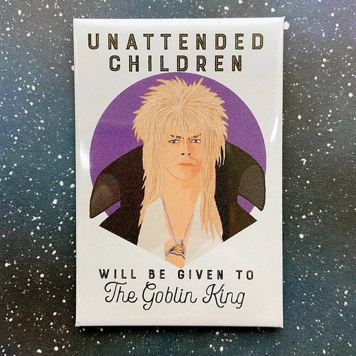 David Bowie Labyrinth Magnet - Deaf Man Vinyl
