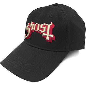 Ghost Red Logo Baseball Cap – Deaf Man Vinyl