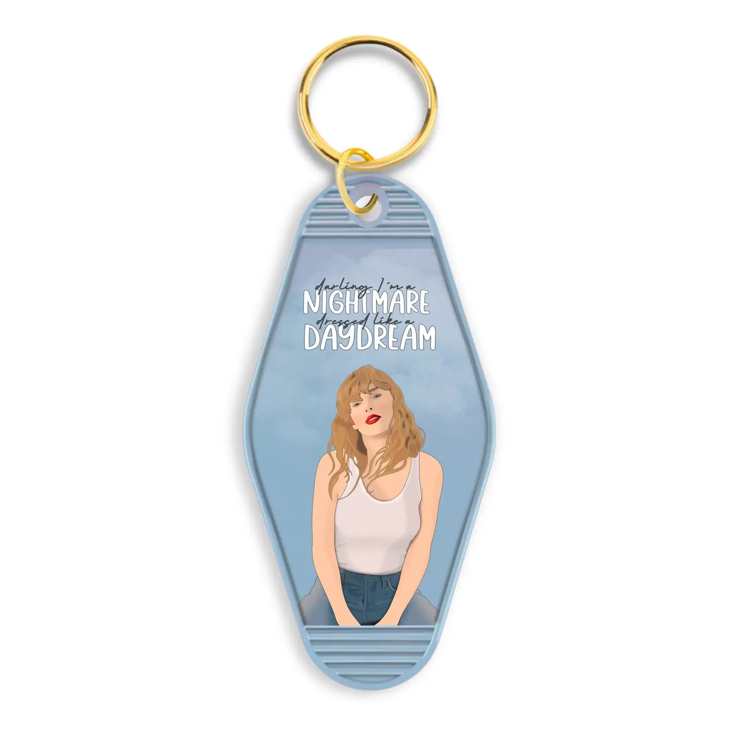 Taylor Swift Blank Space Keychain – Deaf Man Vinyl