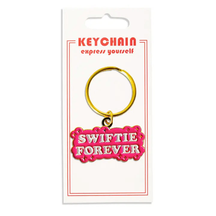 Taylor Swift "Swiftie Forever" Keychain – Deaf Man Vinyl