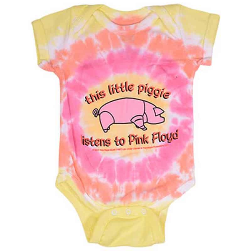 Pink Floyd Little Piggy Baby Onesie – Deaf Man Vinyl